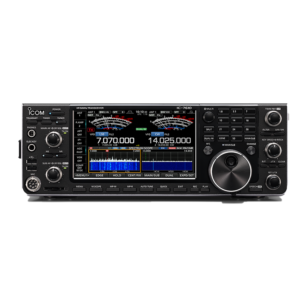 ICOM IC-7610 - DESKTOP HF AMATEUR TRANSCEIVER