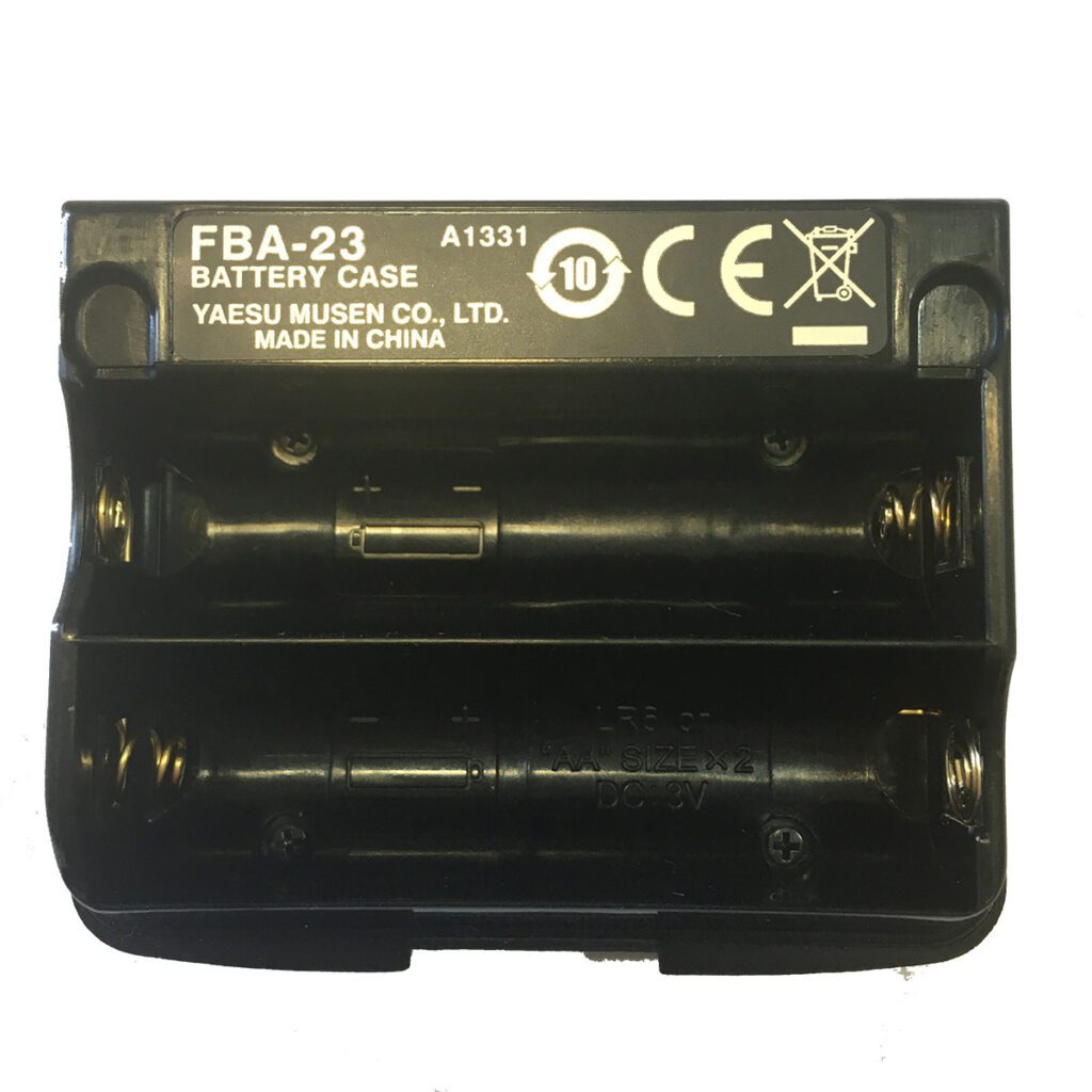 YAESU FBA-23 - ALKALINE BATTERY CASE